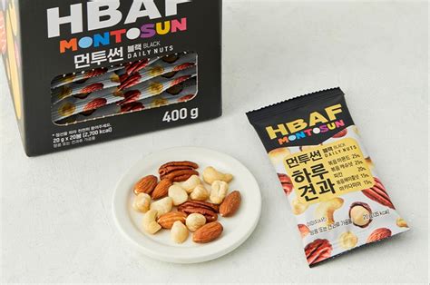 Hbaf 먼투썬 하루견과 블랙 20gx20봉 마켓컬리