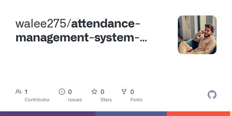 Github Walee275attendance Management System Laravel