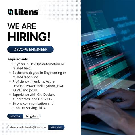 Litens Automotive India Pvt Ltd On Linkedin Devops Engineeringjobs Automation Cicd