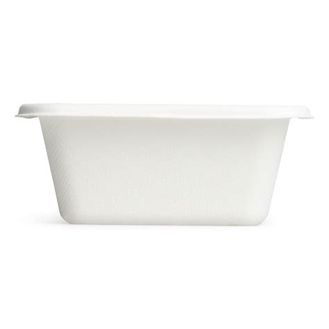 Biocane Rectangular Containers And Lids — Deliveroo Packaging