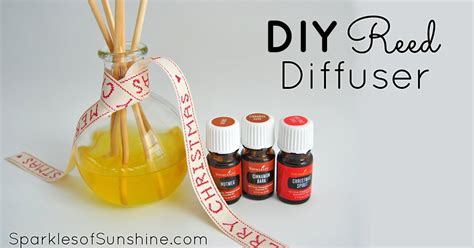 Celebrate Christmas This Year With A Diy Reed Diffuser Sparkles Of