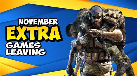 This 7 Games Could Leave PS Plus Extra In November 2023 YouTube