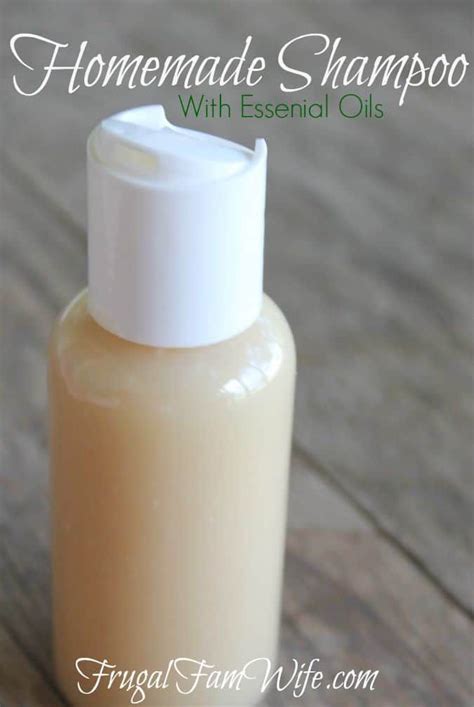 Homemade Shampoo With Essential Oils Recipe