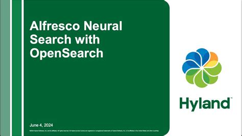 Alfresco Neural Search With Opensearch Youtube