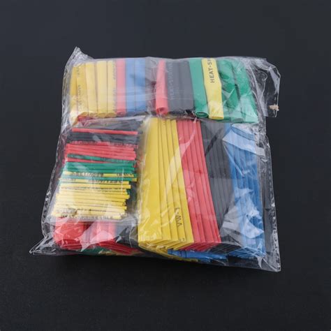 328pcs 21 Polyolefin Shrinking Assorted Heat Shrink Tube Wrap Wire Cable Insulated Sleeving