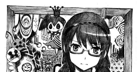 魔法少女まどかマギカ ほむほむの鉛筆漫画【前編】 ノビタのマンガ 漫画 暁美ほむら 10点じゃ足りない Pixiv