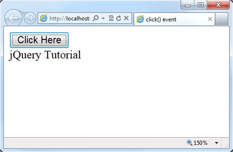 מדריך jQuery אירועים Events וובמאסטר