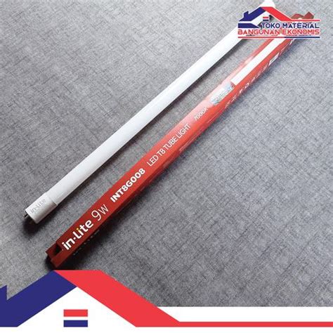 Jual Inlite Lampu Led TL T Neon Putih INT G W Cm Putih K Kota Surabaya Toko