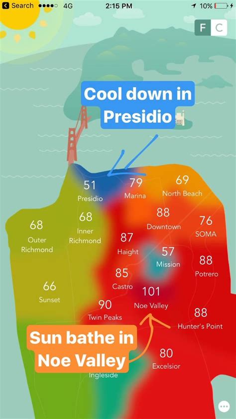 San Francisco Bay Area Microclimate Mapporn