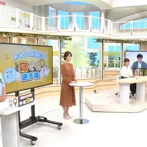 福永裕梨さんのインスタグラム動画 福永裕梨instagram 「今朝のイチモニ！寝ぐせ選手権 ご覧いただけましたでしょうか？（笑） 私の