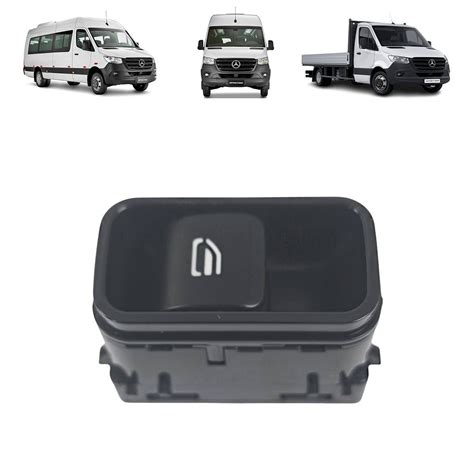 Interruptor Vidro Simples Mercedes Benz Sprinter 2020 A 2025 Lado