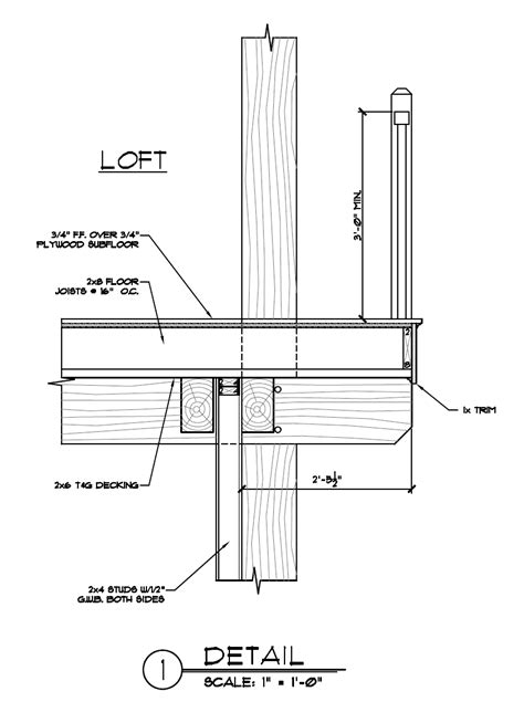 Overbuilt And Overhung Timber Frame Loft Floor System