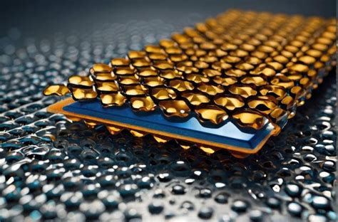 Premium Photo Colorful Molecular Model Structure