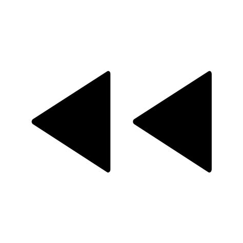 Media Backward Vector SVG Icon SVG Repo