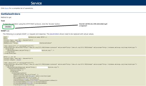 C My Web Service Operation Call Only Opens Test Page In Iis I Am