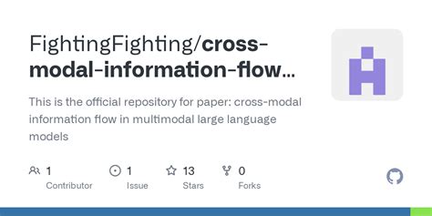 Cross Modal Information Flow In MLLM Methods Py At Main FightingFighting Cross Modal