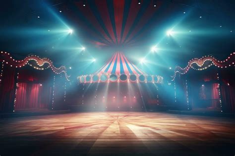 Circus Stage Background