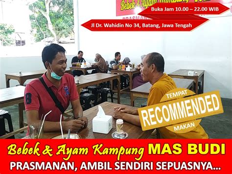 Bikin Ngiler Tempat Makan Enak Untuk Keluarga Batang Jawa Tengah