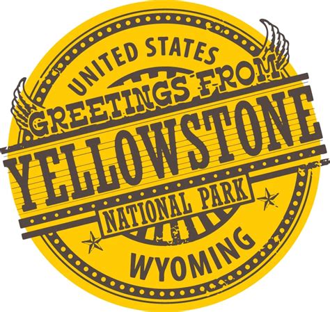 Kira Greetings From Yellowstone Park Car Bumper Sticker Decal T For