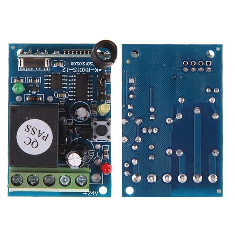 Kuymtek 433mhz Dc12v 1 Canal Código De Aprendizaje Modo De Relé De