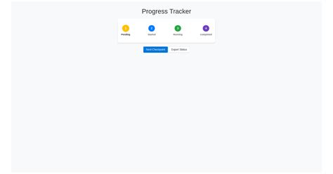 Animated Progress Slider Free Html Bootstrap Component