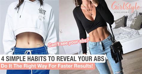 Simple Habits To Reveal Your Abs Do It The Right Way For Faster Results