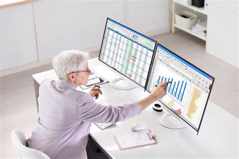 Professional Data Analyst Stock Image Image Of Chair 254040307