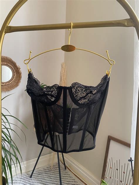 Open Corset Open Lingerie Set Lingerie Crotch Less Cupless Corset