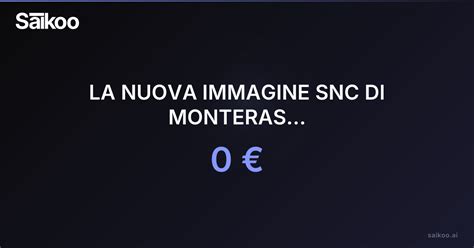 Fatturato Di La Nuova Immagine Snc Di Monterastelli Gabriella