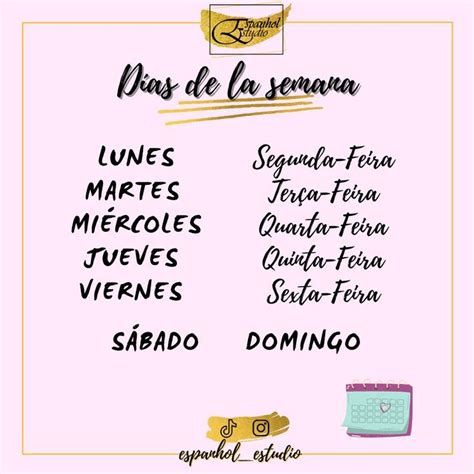 Dias De La Semana Word Search Puzzle Words Search