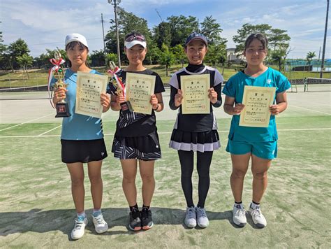 2024中牟田杯全国選抜ジュニアテニス選手権福島県予選結果掲載 福島県テニス協会