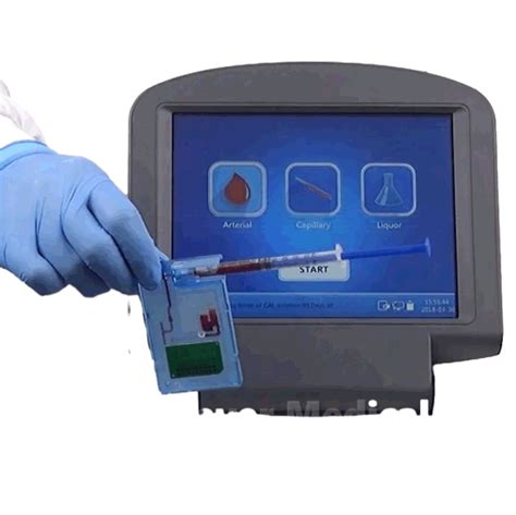 Automated Blood Gas Analyzer Machine Portable Medical Blood Gas