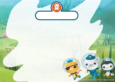 Free Download Octonauts Birthday Invitations