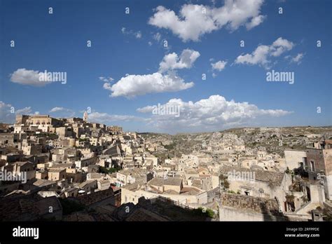 Sasso Barisano And Sasso Caveoso Sassi Matera Basilicata Italy
