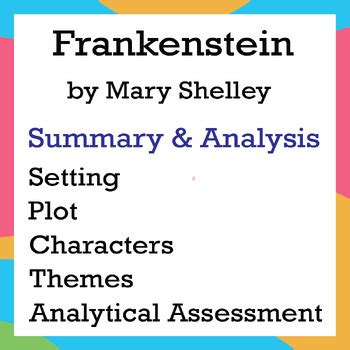 Frankenstein Novel Analysis Setting Plot Characters Themes Assessment