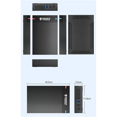 Carcasa Rack Pentru Hard Disk Extern Si Inch Renew Force Usb Sata Design Tool
