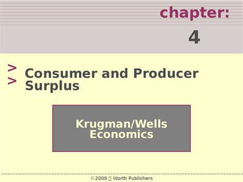 Consumer And Producer Surplus Lecture Slides Econ 2106 Docsity