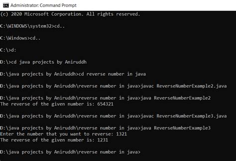 GitHub Anirudddh Reverse Number In Java