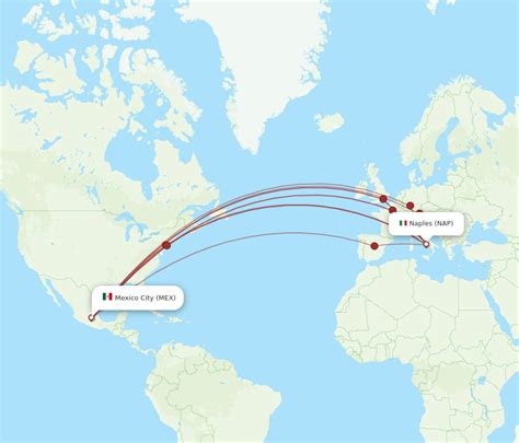 Flights From Mexico City To Naples Mex To Nap Airlines And Best