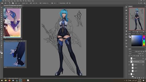 Genshin Impact Official Fan Group Another Update On My Eula Fanart 3
