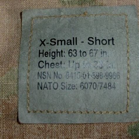 Army Usaf Scorpion Ocp Tactical Combat Jacket Current… Gem