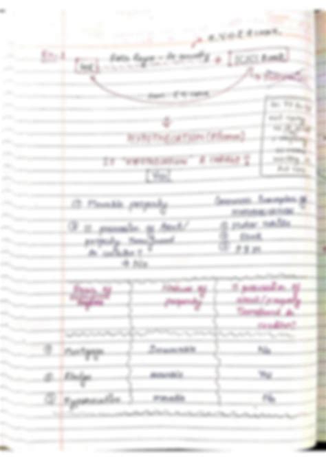 Solution Internal Audit Handwritten Notes For Ca Inter Studypool