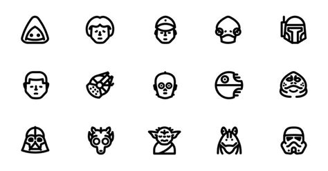 Star Wars Icons By Sergey Ershov