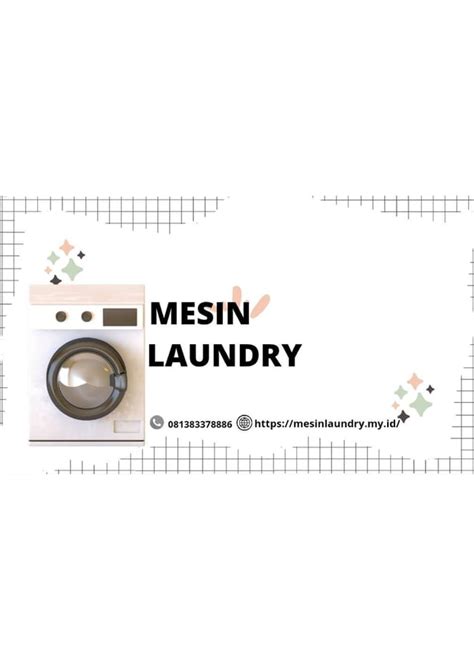 Paket Mesin Laundry Pdf