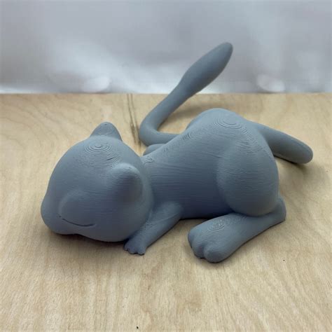 Sleepy Mew 3d Printed Model 3d Printed Pokemon Figure Etsy