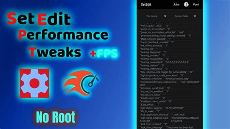 SetEdit Tweaks Improve Performance 90 Fps YouTube