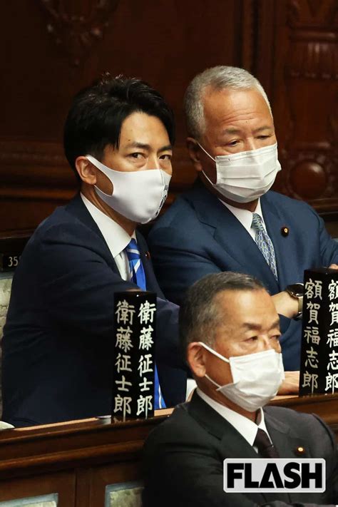小泉進次郎氏 党内ではいまだ“首相候補”の声大物議員らへの挨拶は欠かさず、“岸田おろし”にも援護射撃の慌ただしさ Smart Flash