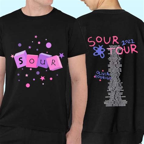Olivia Rodrigo Sour Tour 2022 Concert Unisex T Shirt