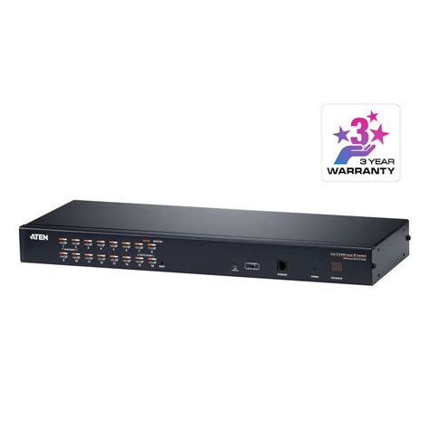 1 local remote shared access 16 port multi interface cat 5 kvm over ip