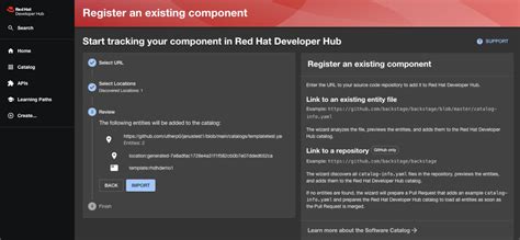 Create A Red Hat Developer Hub Template Install And Configure Red Hat
